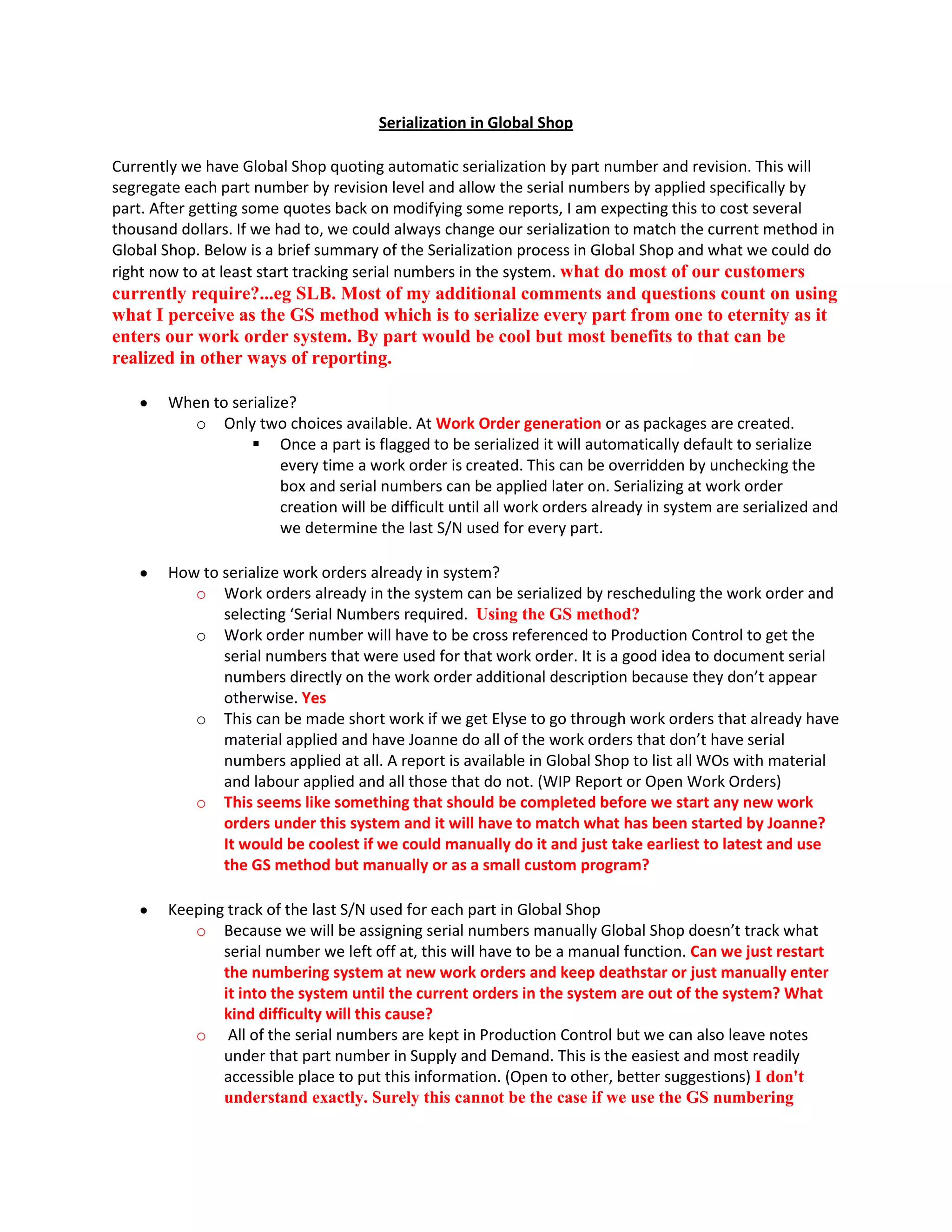 SerializationGS-iMark | DOCX | Logistics | Business