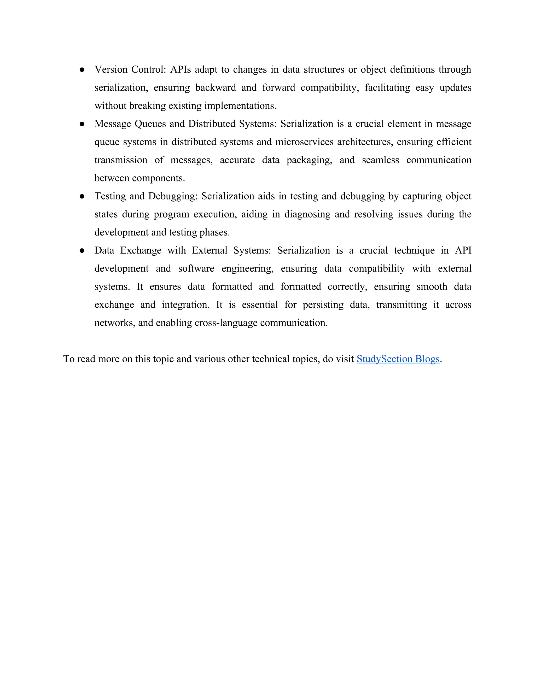 Understanding Serialization in FastAPI for Efficient API Communication ... Understanding Serialization in FastAPI for Efficient API Communication ...