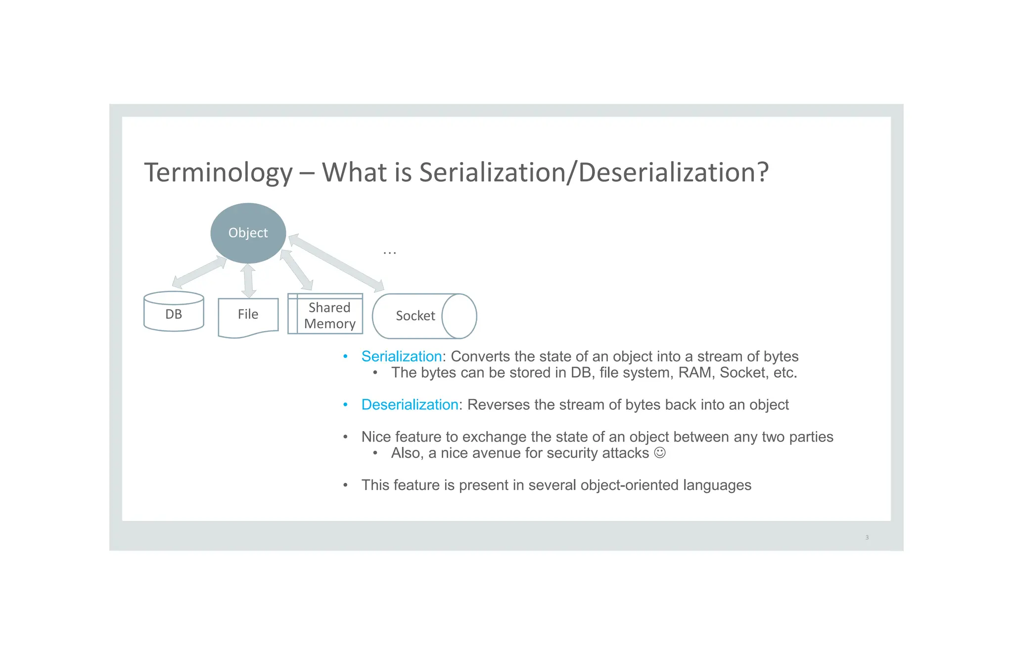 .NET Deserialization Attacks | PDF