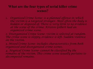 Serial killerkristengilbert | PPTX