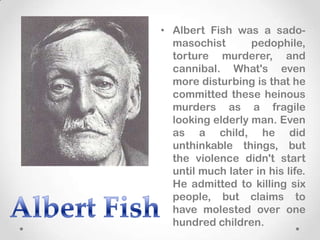 Serial murderers | PPTX