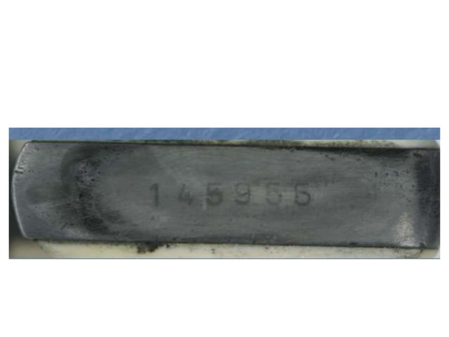 Serial number restoration | PPTX