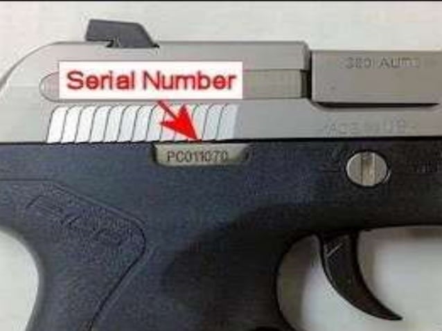 Serial number restoration | PPTX