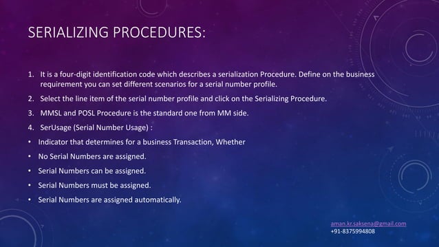 Serial Numbers in SAP MM by Aman Saksena.pdf