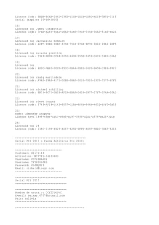 Serial para programas | PDF