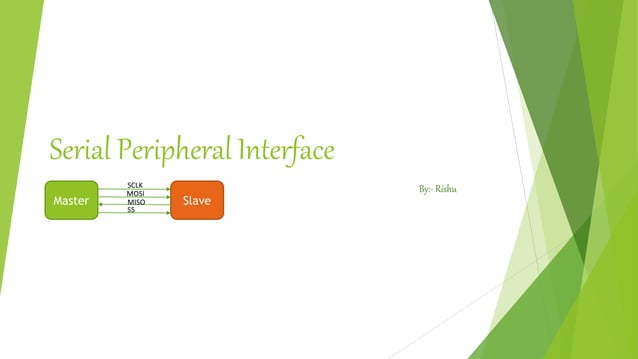 Serial Peripheral Interface | PPTX | Operating Systems | Computer Software and Applications