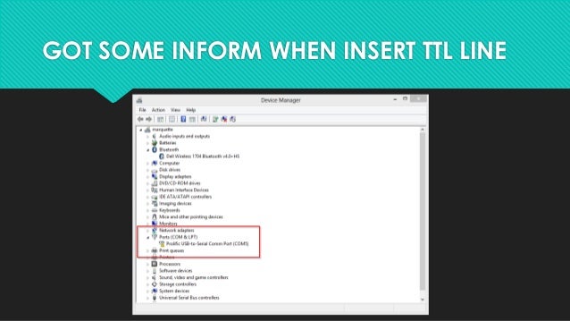 Serial port error code 10 on windows 8 fix step