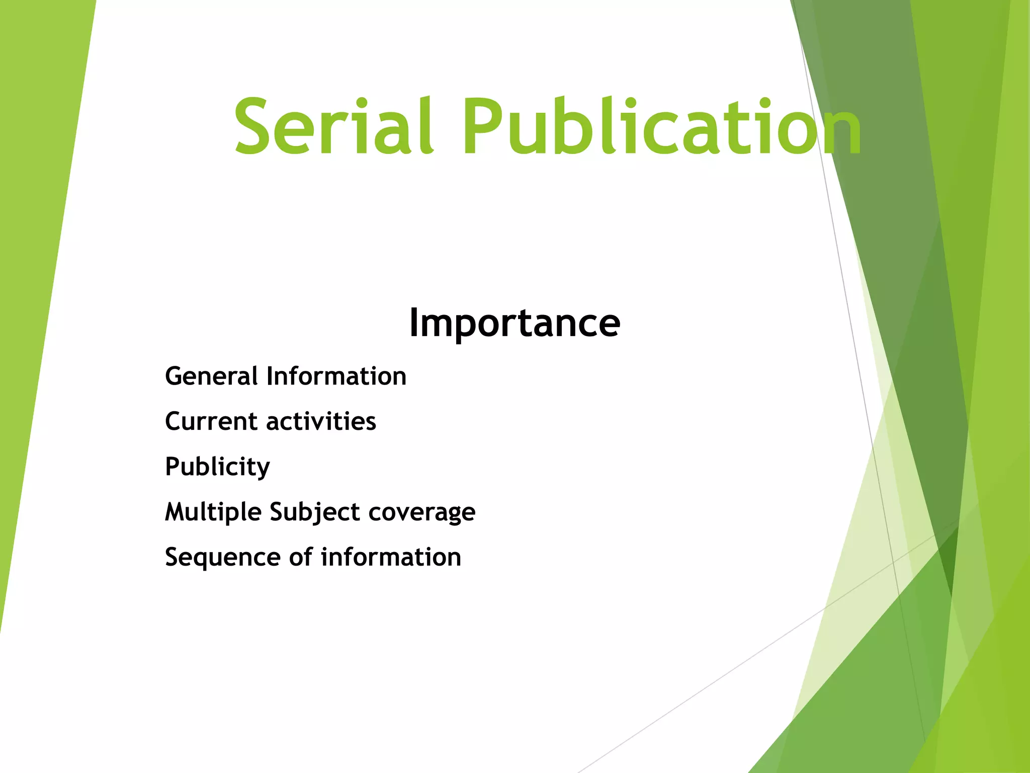 Serial publication | PPTX