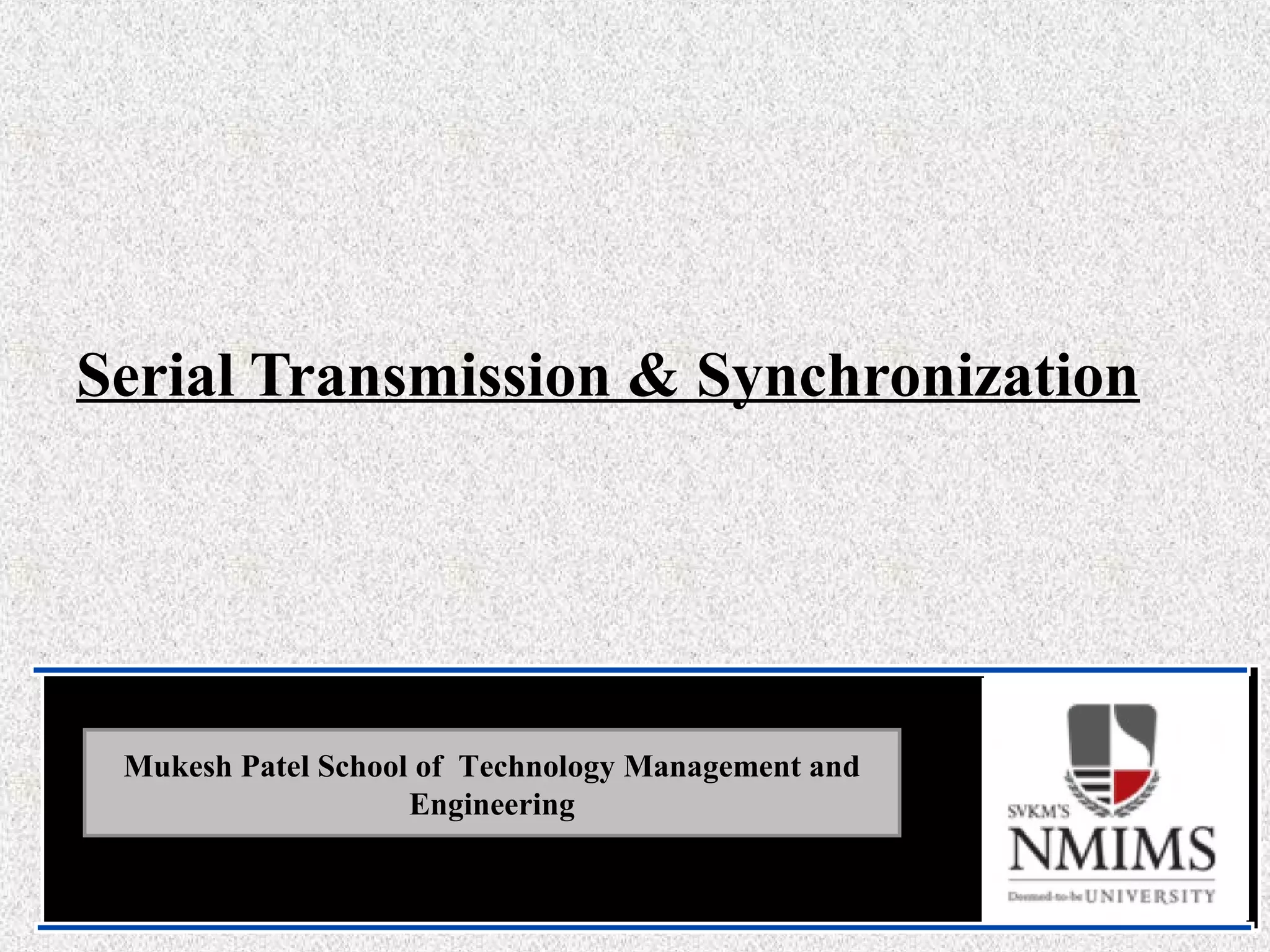 Serial transmission | PPT