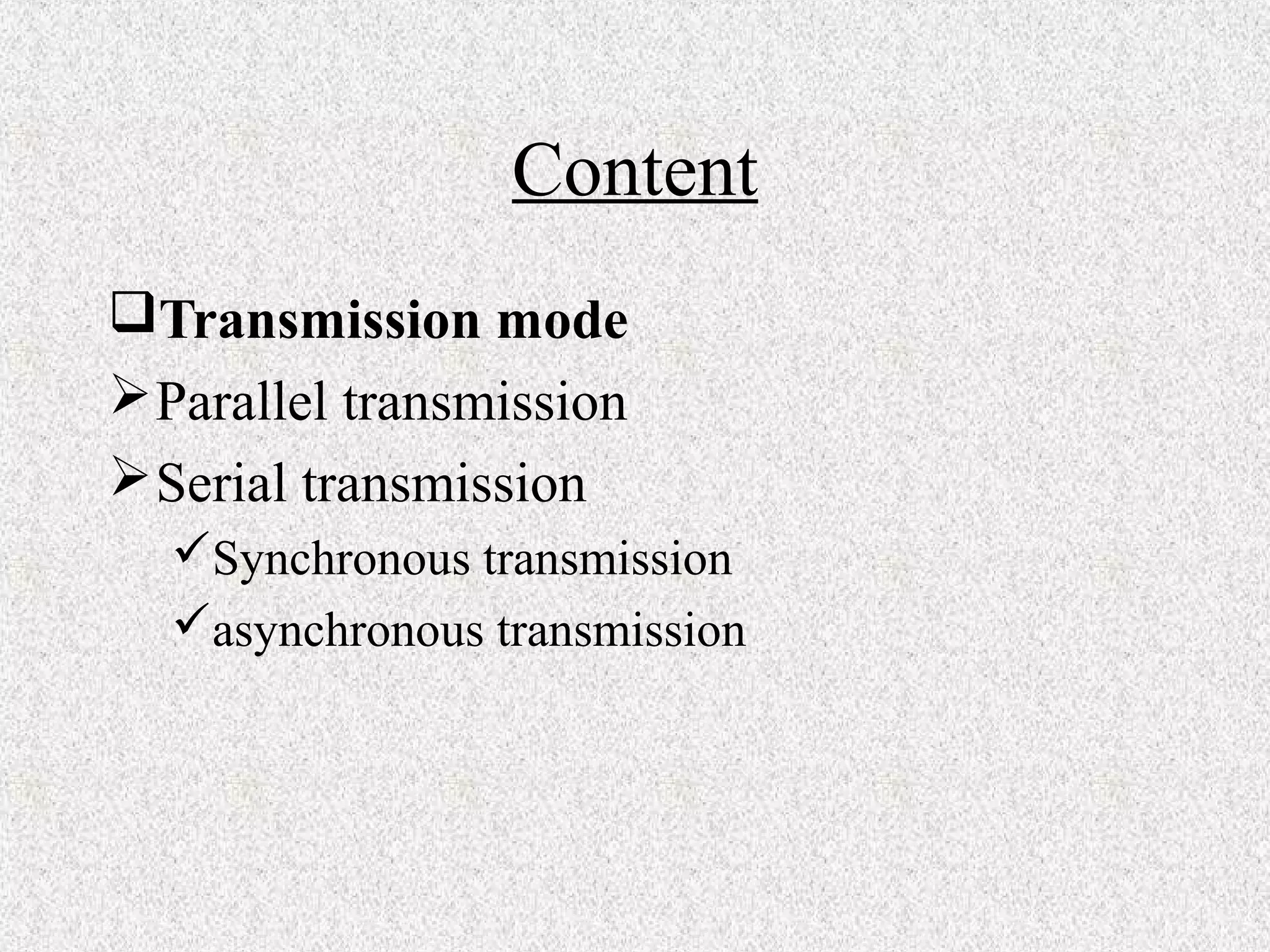 Serial transmission | PPT