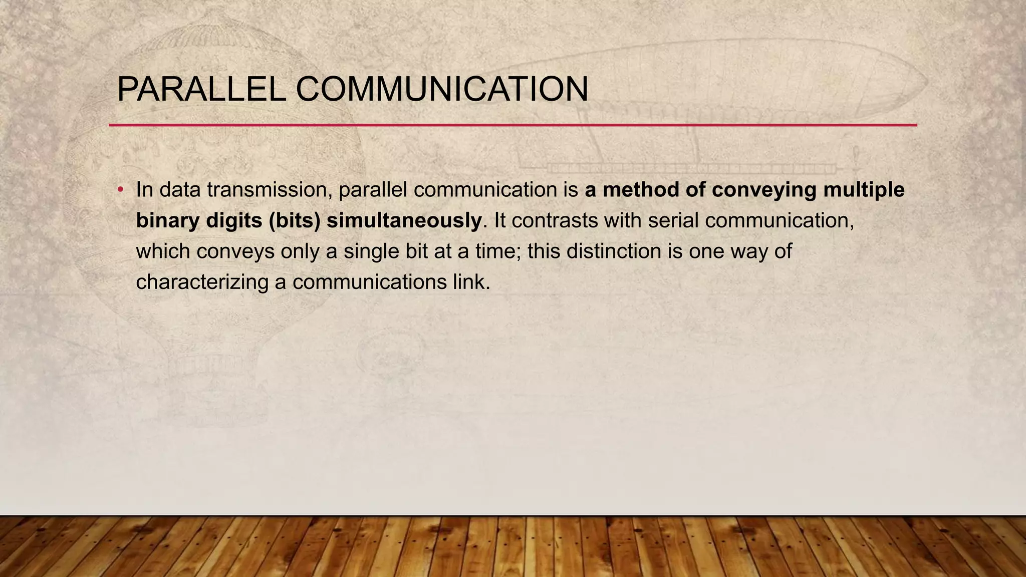 Serial vs Parallel communication & Synchronous and Asynchronous ...