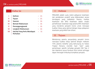 Seri bpjs kesehatan prolanis | PDF