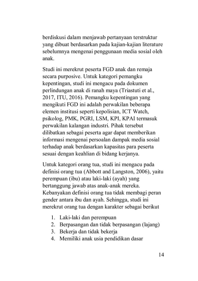 Seri buku literasi digital - kajian dampak media sosial bagi anak dan remaja - puskakom ui | PDF