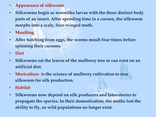 Sericulture | PPTX