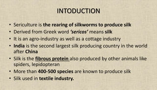 Sericulture | PPTX