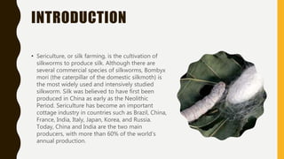 Sericulture | PPTX