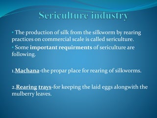 Sericulture | PPT