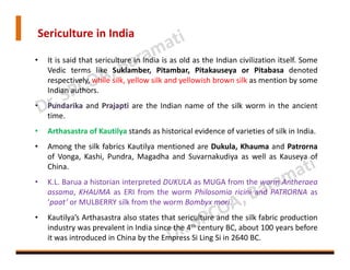 sericulture.pdf college of agriculture baramati | PDF