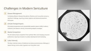 Sericulture- Rearing , mounting and harvesting.pptx