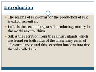 Sericulture | PPT