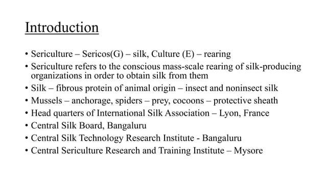 Sericulture notes_240826_090310 silkworm | PDF