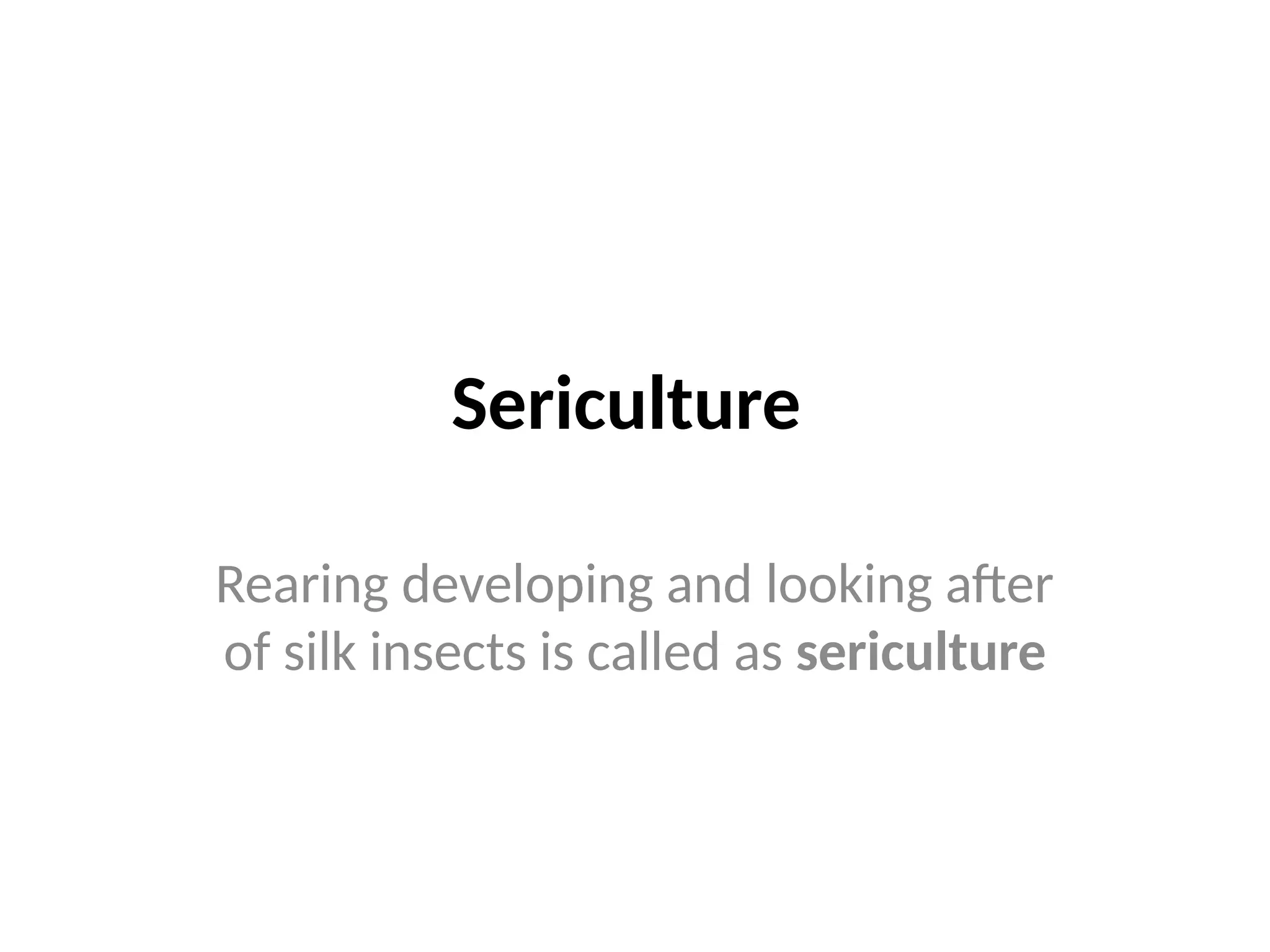 Silkworm rearing in Nepal & Importance of silkworm rearing | PPTX