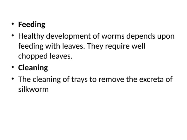 Silkworm rearing in Nepal & Importance of silkworm rearing | PPTX