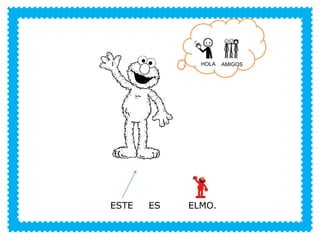 Cuento adaptado - Barrio Sésamo y los colores | PPTX
