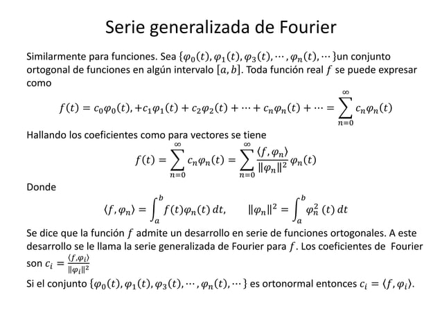 Serie de fourier | PPT