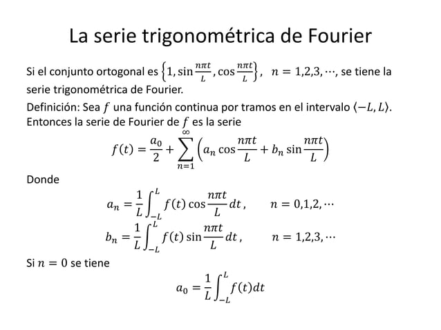 Serie de fourier | PPT