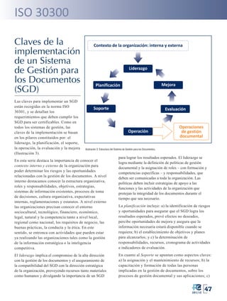 Serie de normas iso 30300 Los Beneficios de Integrar la Gestión ...