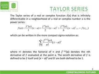 Serie de taylor | PPTX