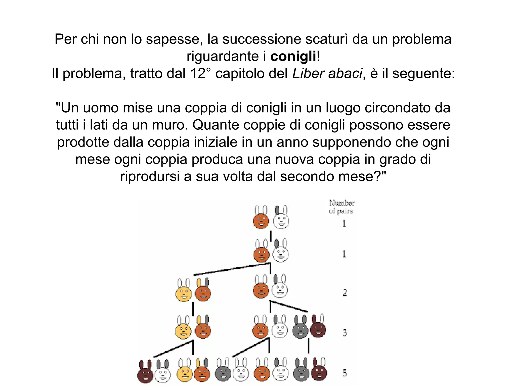 Serie di fibonacci | PPT
