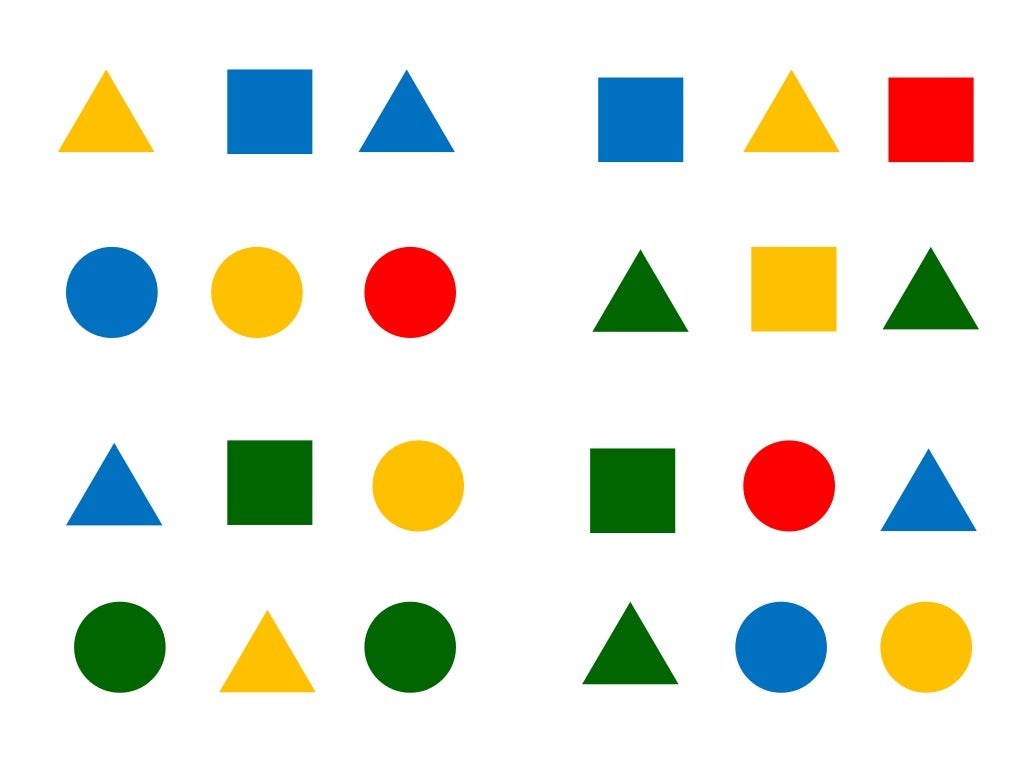 Serie figuras y colores