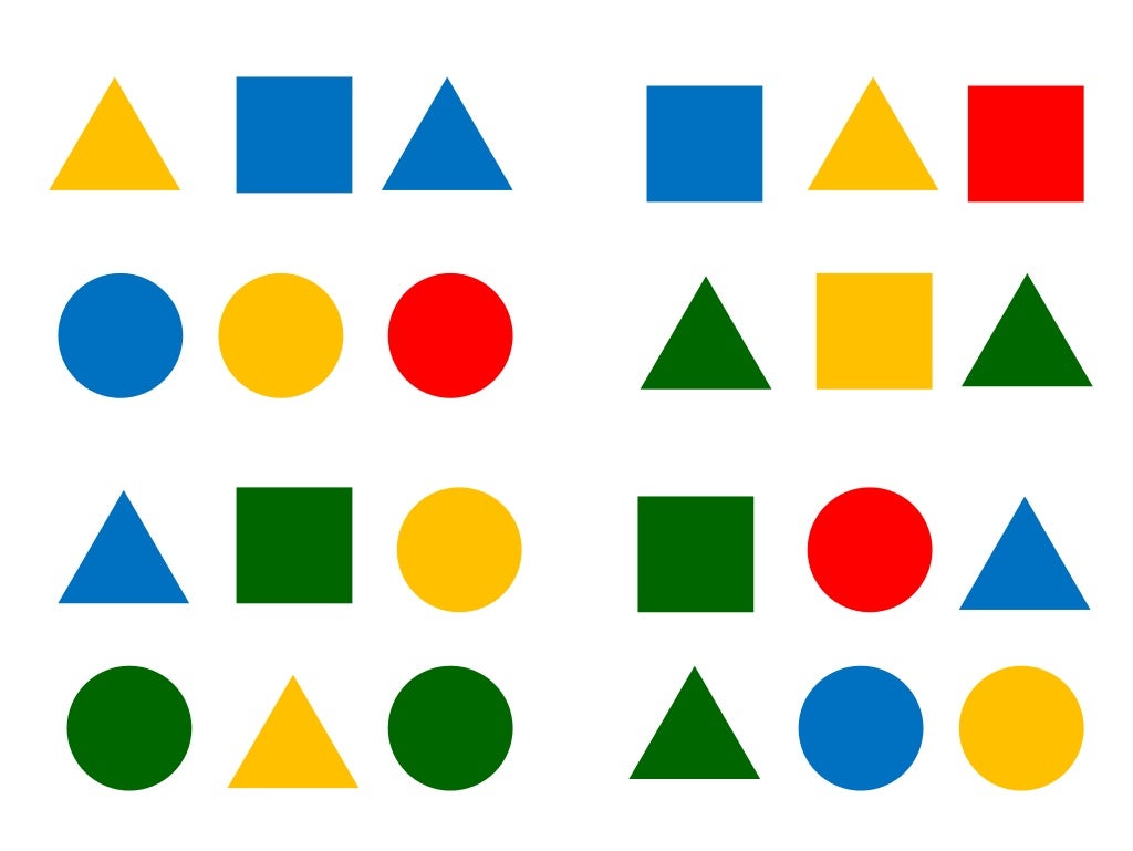 Serie figuras y colores