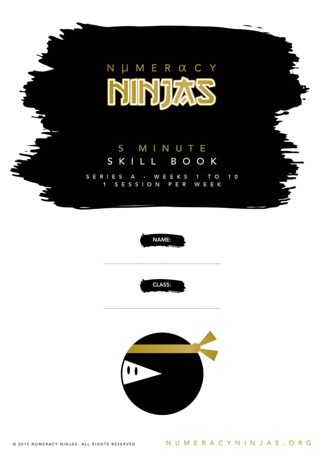Series a-numeracy-ninjas-skill-book-1-session | PDF | Standardized ...