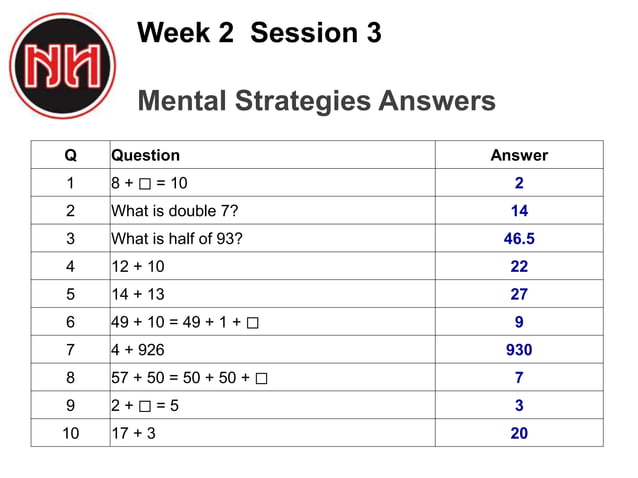 Series a-numeracy-ninjas-skill-book-answers-v5-apr-2016 | PPT