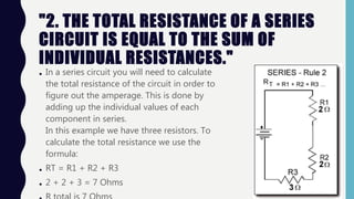 ELECTRONICS 10: SERIES CIRCUIT | PPTX