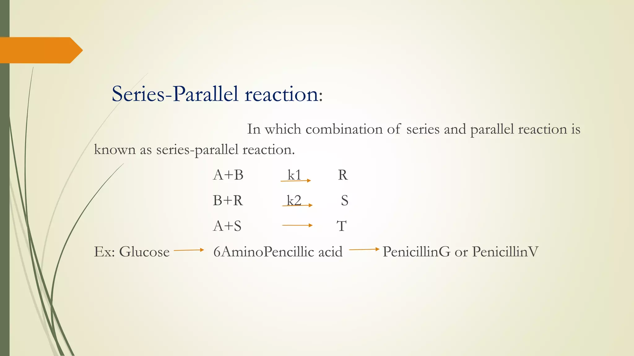 Series parallel reaction (no-24) | PPTX