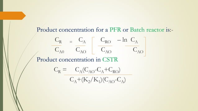 Series parallel reaction (no-24) | PPTX | Chemistry | Science