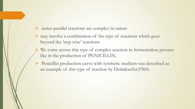 Series parallel reaction (no-24) | PPTX | Chemistry | Science