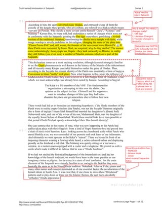 Series 2 truth behind hinduisation of satpanth -d | PDF