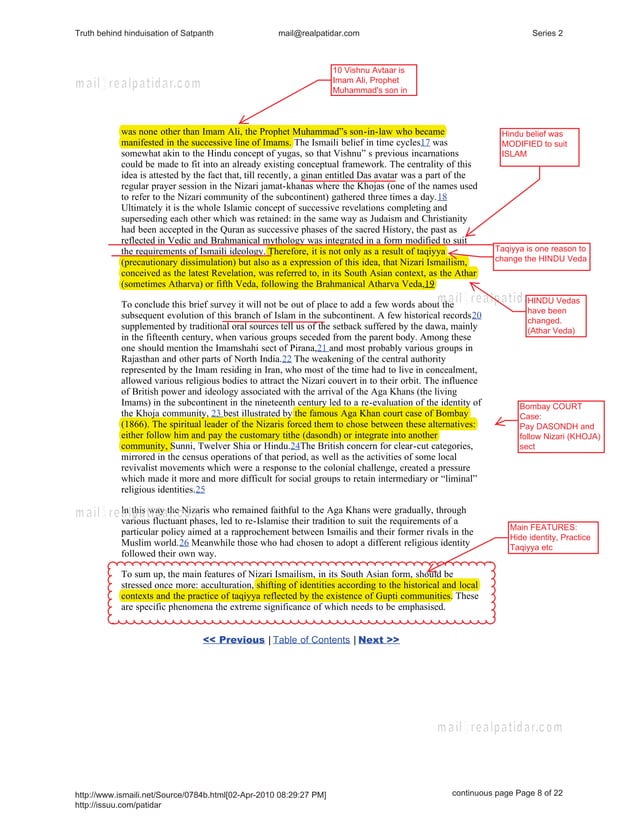 Series 2 truth behind hinduisation of satpanth -d | PDF