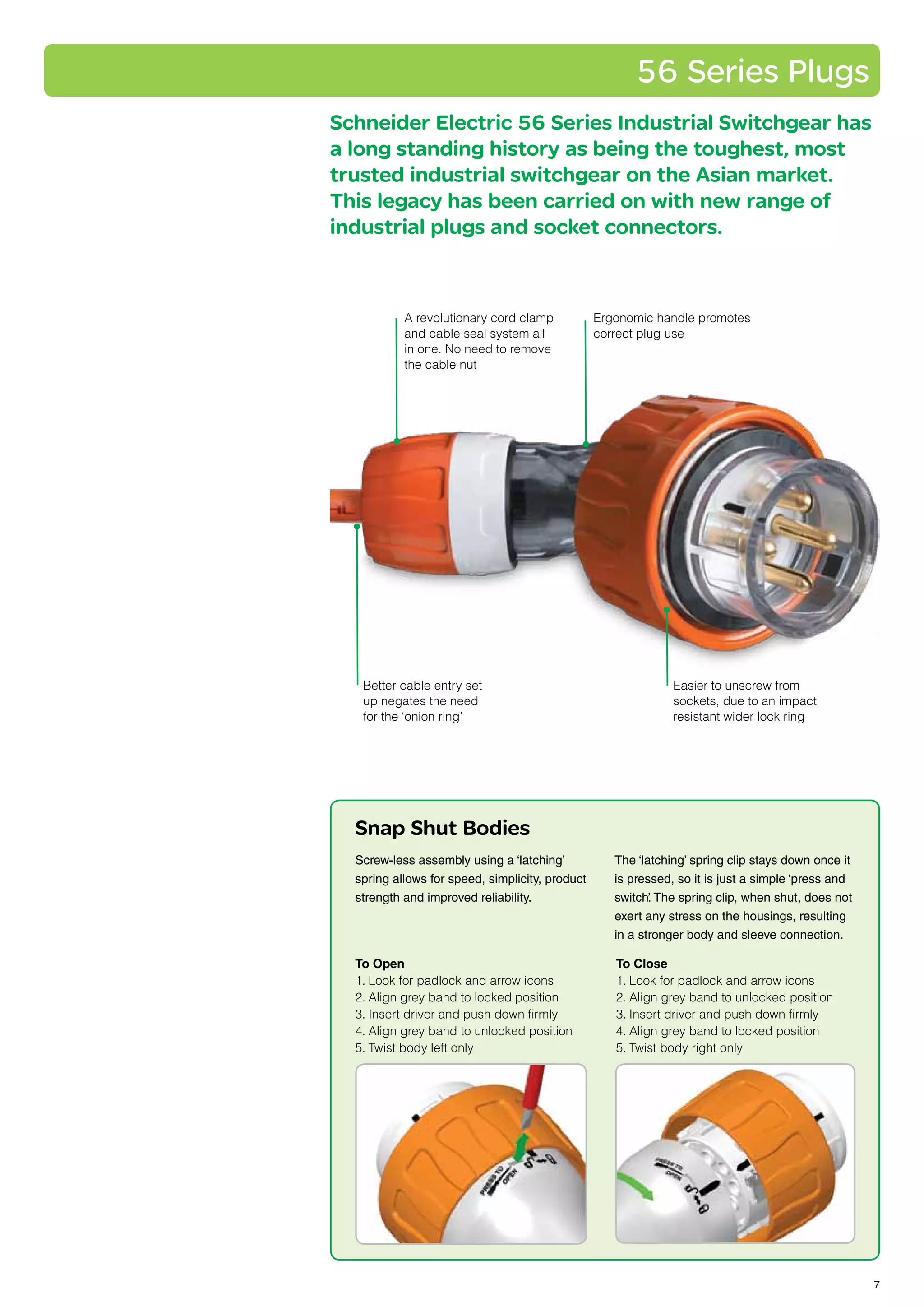 Series 56 industrial switches ip66 schneider clipsal | PDF