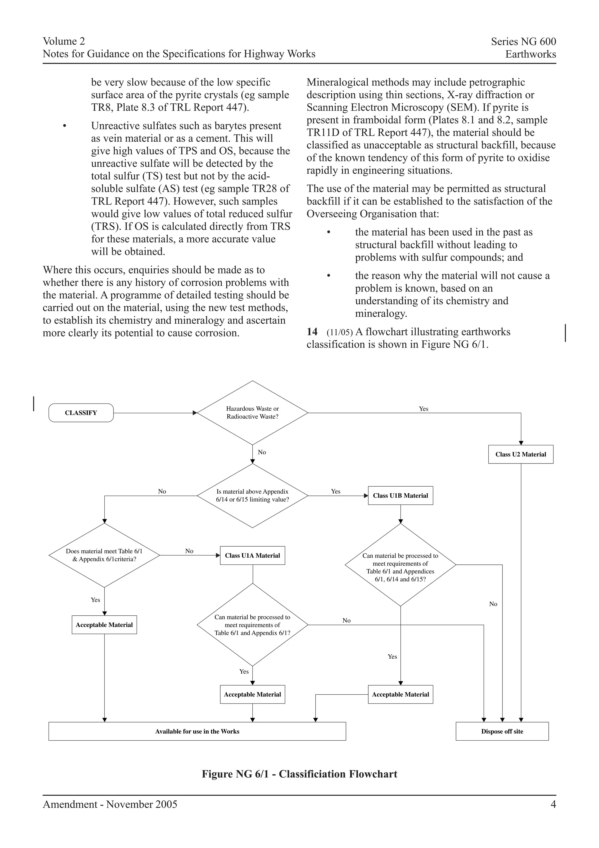 Series 600 specification for earthworks | PDF