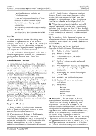 Series 600 specification for earthworks | PDF