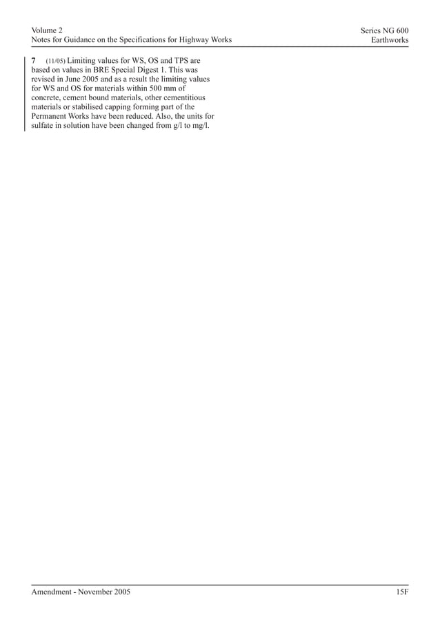Series 600 specification for earthworks | PDF
