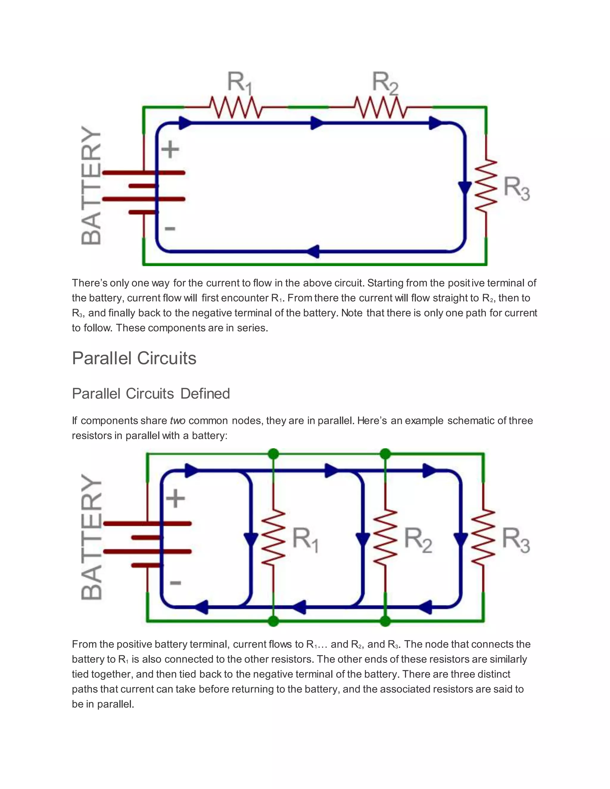 Series and parallel | PDF