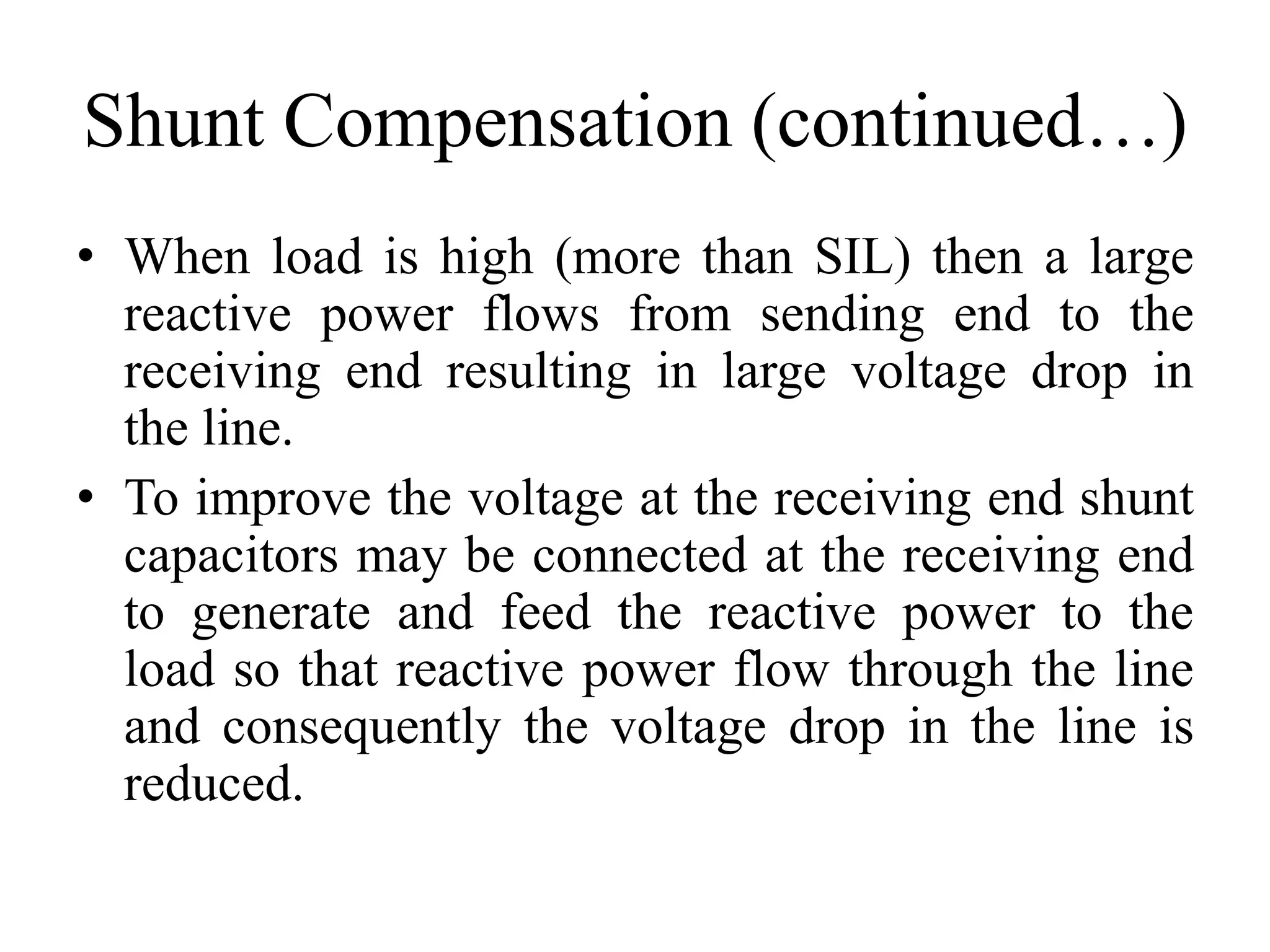 Series & shunt compensation and FACTs Devices | PPTX