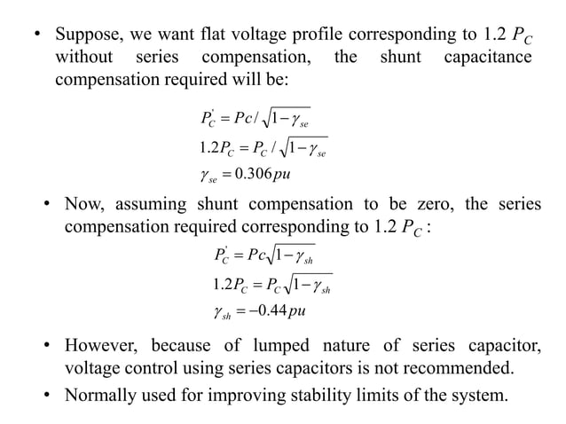 Series & shunt compensation and FACTs Devices | PPTX